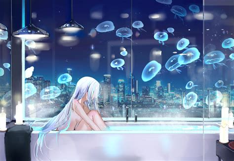 Anime Bath Art Immersive Splashes Of Creativity In Anime Styles