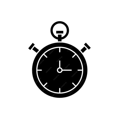 Premium Vector Stop Watch Icon Set Stopwatch Timer Chronometer Vector