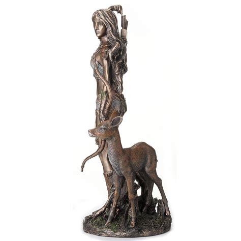 Artemis Goddess Of The Hunt Bronze Figurine 25 Cm Bronze Ts