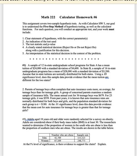 solved this assignment covers two sample hypothesis tests