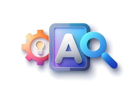 photo realistic as ai algorithm and seo concept as an ai algorithm icon