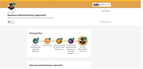 abolaji o on linkedin salesforce superbadge businessadministration