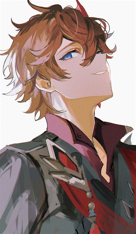 Tartaglia Genshin Impact Drawn By Ueauwa Danbooru