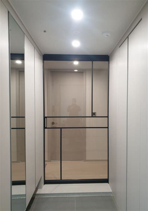 영천이편한세상아파트 중문 원슬라이딩도어 노출형시공 영천중문 경산중문 대구중문 네이버 블로그