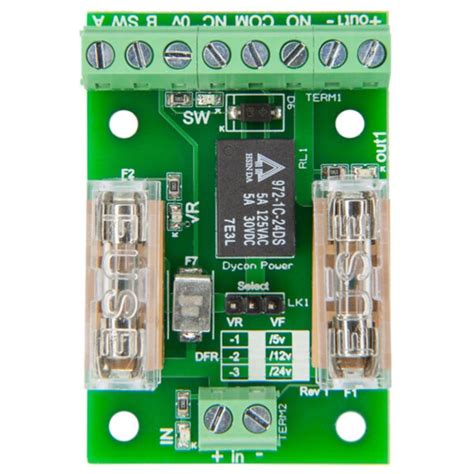 Dycon 12 Or 24v Universal Relay Output Module Huvo