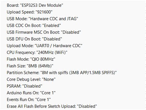 Factory Example Too Large Issue Xinyuan LilyGO T Display S GitHub