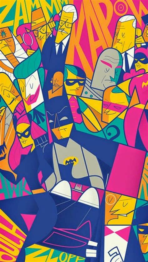 Wallpaper Colorful Batman Some Batman Themed Wallpapers I Made