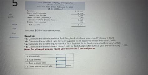 solved exercise 3 17 algo calculating ratios tech