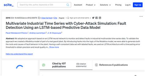 Multivariate Industrial Time Series With Cyber Attack Simulation Fault