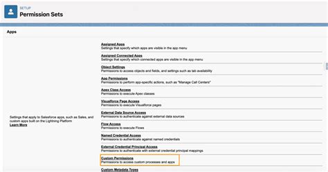 Custom Permissions In Salesforce Fine Tuning User Access Salesforce Ben