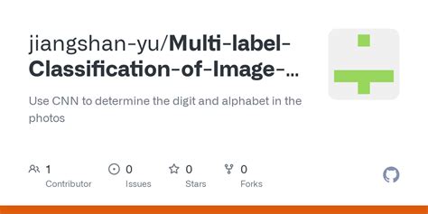 GitHub Jiangshan Yu Multi Label Classification Of Image Data Use CNN To Determine The Digit