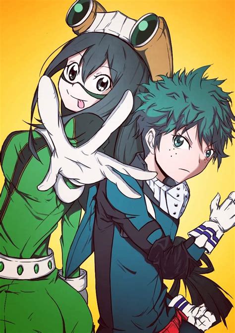 Deku X Tsuyu Wiki My Hero Academia Amino
