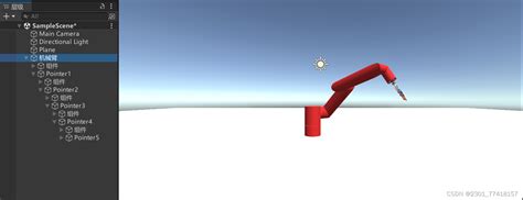 基于 unity 的5自由度机械臂运动仿真 unity机械臂 csdn博客