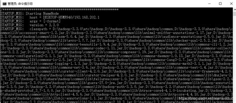 解决hadoop安装运行错误 csdn博客