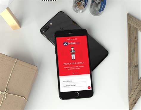 kotak 811 and mobile banking app for ios and android on behance