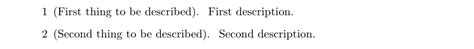 Lists A Enumerate Like Environment With Description TeX LaTeX Stack Exchange