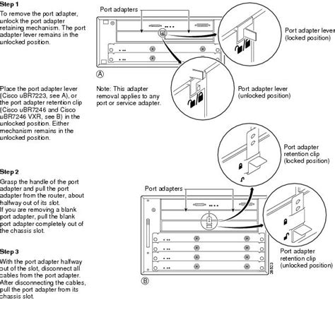 PA MC E3 Multi Channel E3 Port Adapter Installation And Configuration Removing And Installing