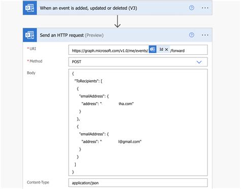 How To Forward Event Invitation To Other Calendar Power Automate