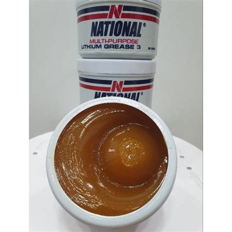 National Multi Purpose Lithium Grease 3 250g And High Temp Lithium Complex Grease 500g Shopee