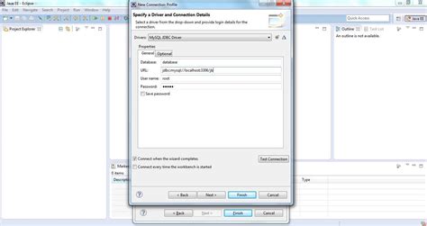 How To Setup A Jpa Project With A Data Connection For Mysql In Eclipse