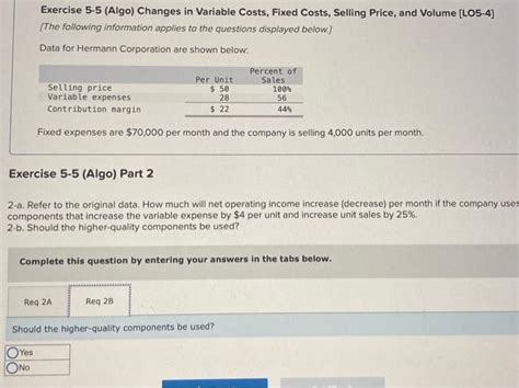 Solved A How Much Will Net Operating Income Increase