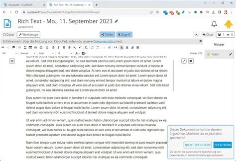 Cryptpadfr Online Office Mit Ende Zu Ende Verschlüsselung Pc Welt