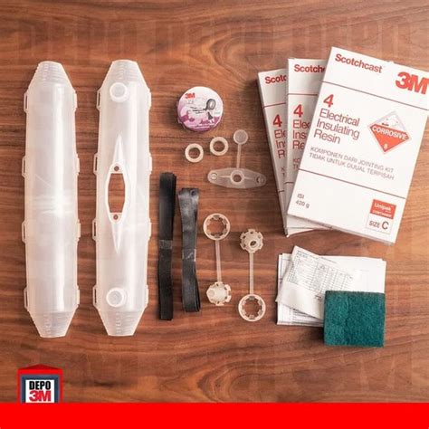 Jual Scotchcast 3m 92 A4 Lv Penyambung Kabel Pengecor Splice Resin Kit