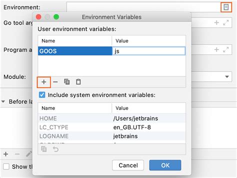 Go Run Debug Configurations IntelliJ IDEA