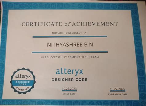 Nithyashree B N On Linkedin Im Delighted To Share That Ive Recently Earned A Certification In