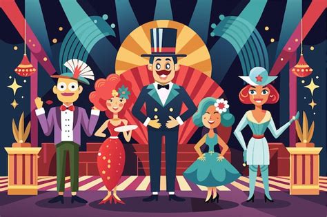 Five Uniquely Designed Cabaret Performers Showcase Their Talents On
