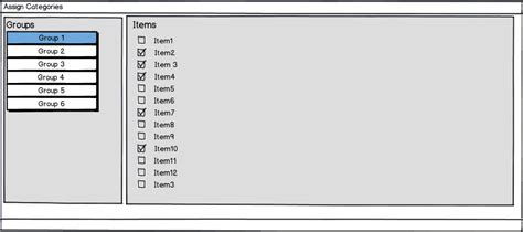 Drag N Drop Best Ui Pattern For Letting A User Assign Items To Groups