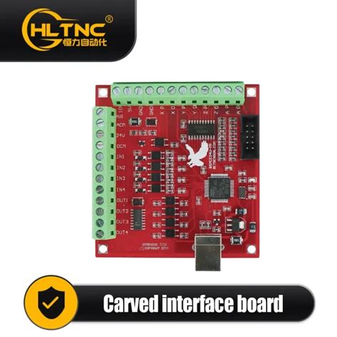Breakout Board Cnc Usb Mach3 4axis Controller Card Support Stepper And Servo Motor 100khz With
