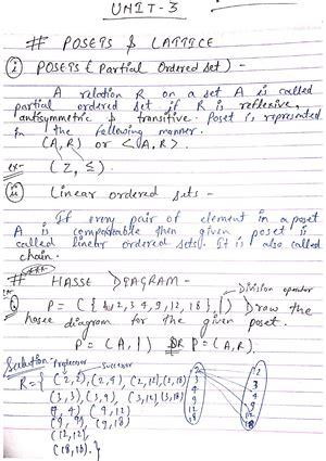 DSTL UNIT 5 Dstl Study Material Discrete Structures And Theory Of