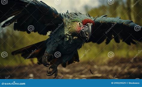 greenblue parrot flying beside a piler a jessica drossin inspired