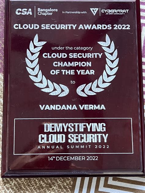 vandana verma on linkedin cloudsecurity cloudsecurityalliance
