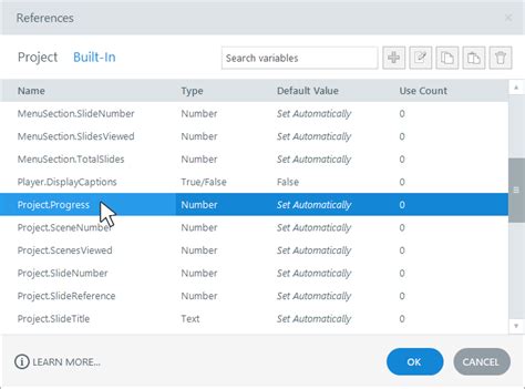 storyline 360 adding variable references articulate community