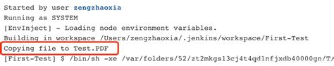Jenkins中 File Parameter参数的使用jenkins File Parameter Csdn博客