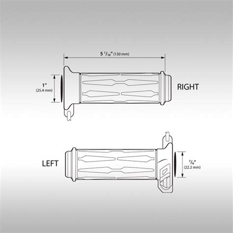 Koso Apollo Heated Grips Universal 130mm Tmbr Moto