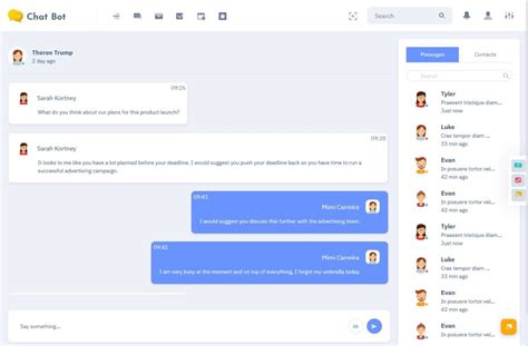 Chat Bot Premium Admin Template Multipurpose Themes