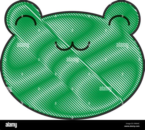 Cute Frog Icon Stock Vector Image And Art Alamy