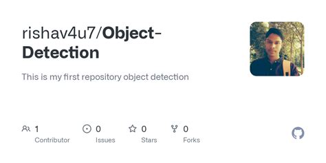 GitHub Rishav4u7 Object Detection This Is My First Repository Object Detection