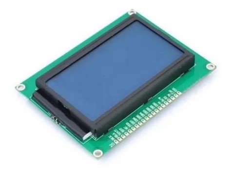 Display Gráfico Lcd x Azul Pic Arduino Parcelamento sem juros