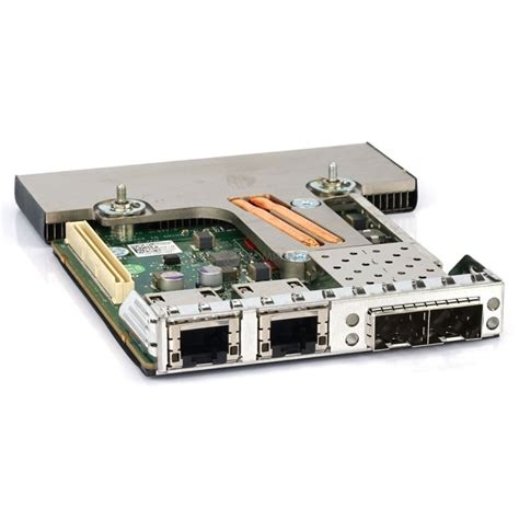 Jual Dell Broadcom 57800s Quad Port Dual 10g Sfp And Dual 1g Rj45 Lan Rndc Mt09v 0mt09v Shopee