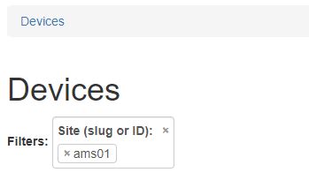 Unable To Remove Filter With X Button In Ui Issue Nautobot Nautobot GitHub