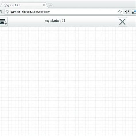 Gambit Interface For Sketch Production Download Scientific Diagram