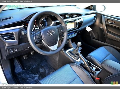 Steel Blue Interior Photo For The 2014 Toyota Corolla S 89146794