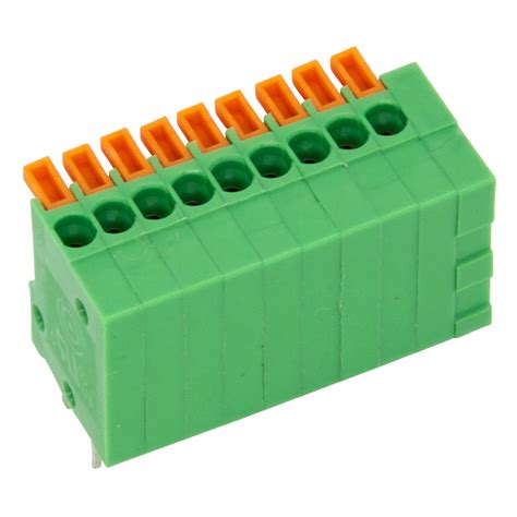 CSTBP254V 9 Screwless Terminal Blocks PCB Screwless Terminal Block CamdenBoss