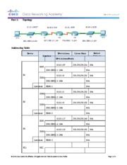 Packet Tracer Verifying IPv And IPv Addressing Instructions Packet Tracer