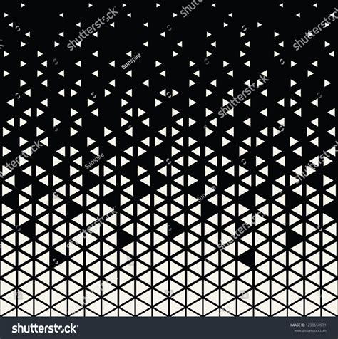 Abstract Seamless Geometric Triangle Pattern Vector Stock Vector Royalty Free 1230650971
