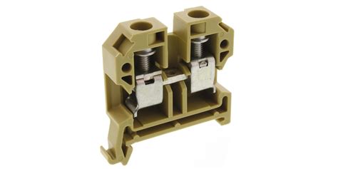 Weidmuller Beige Sak Feed Through Terminal Block 14 → 6 Awg 10mm² 800 V Rs Components Indonesia